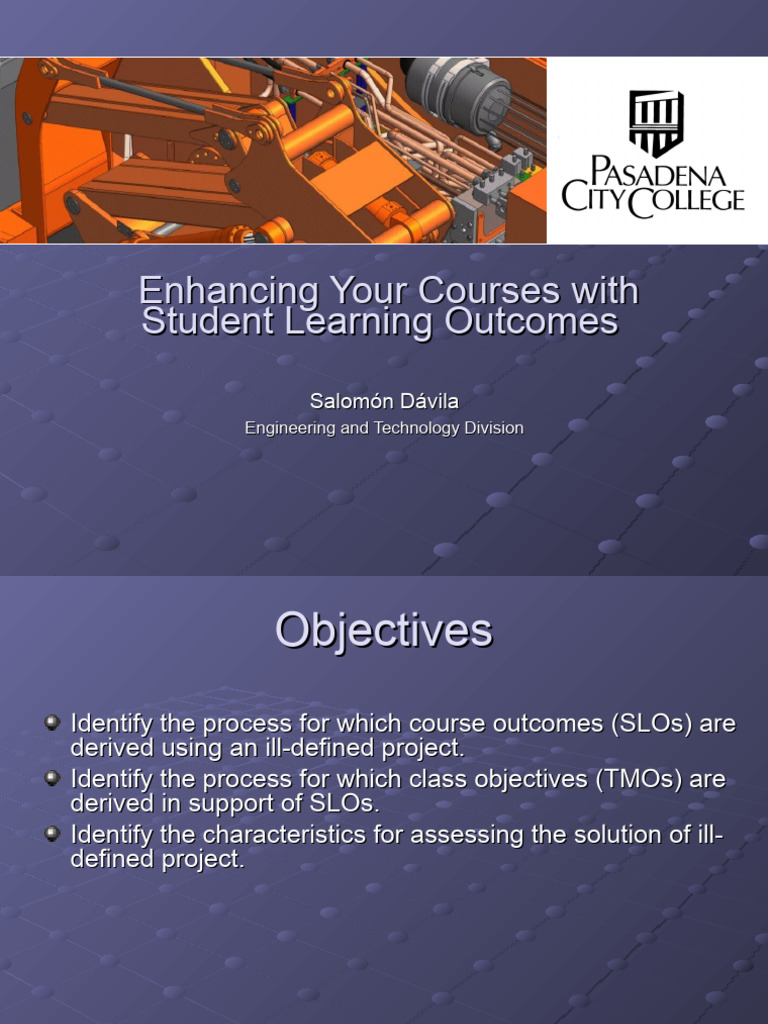Enhancing Your Courses With Student Learning Outcomes | PDF | Technical ...