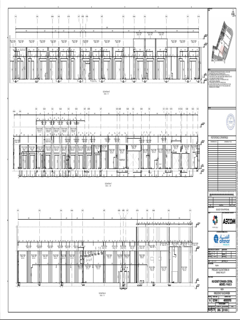 2672 NC1 Dining Facility BLDG - Cladding - Hemanth - Sheet - 101013 - PRECAST ELEVATION III 1 ...