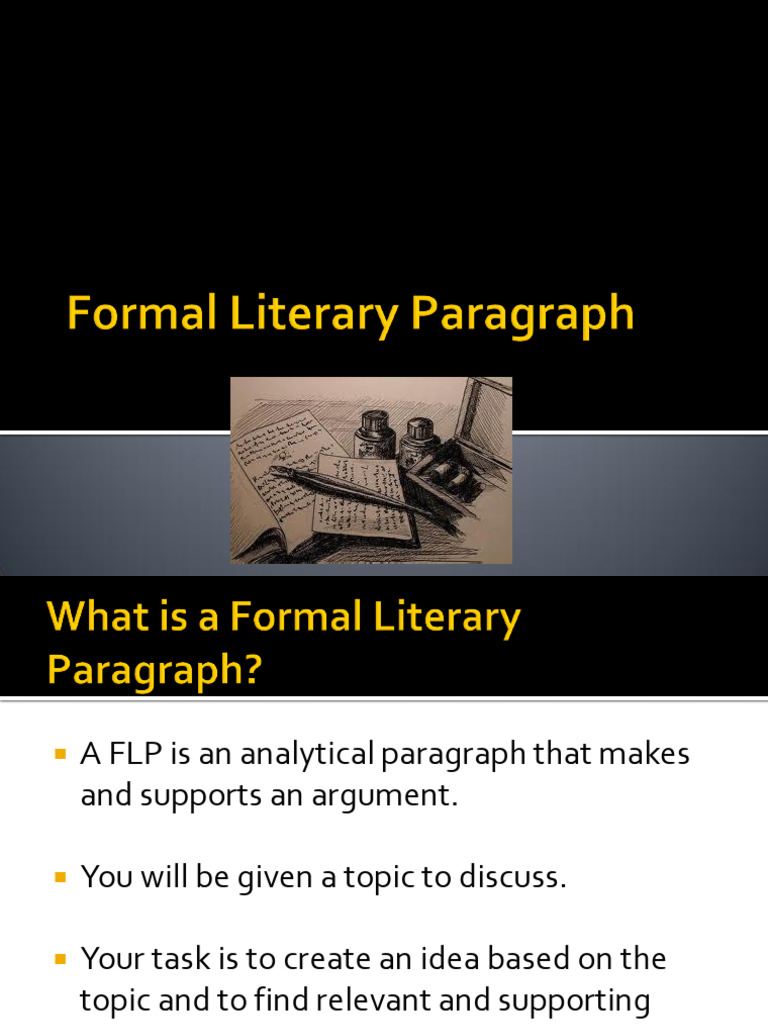Formal Literary Paragraph Writing | Download Free PDF | Romeo And ...