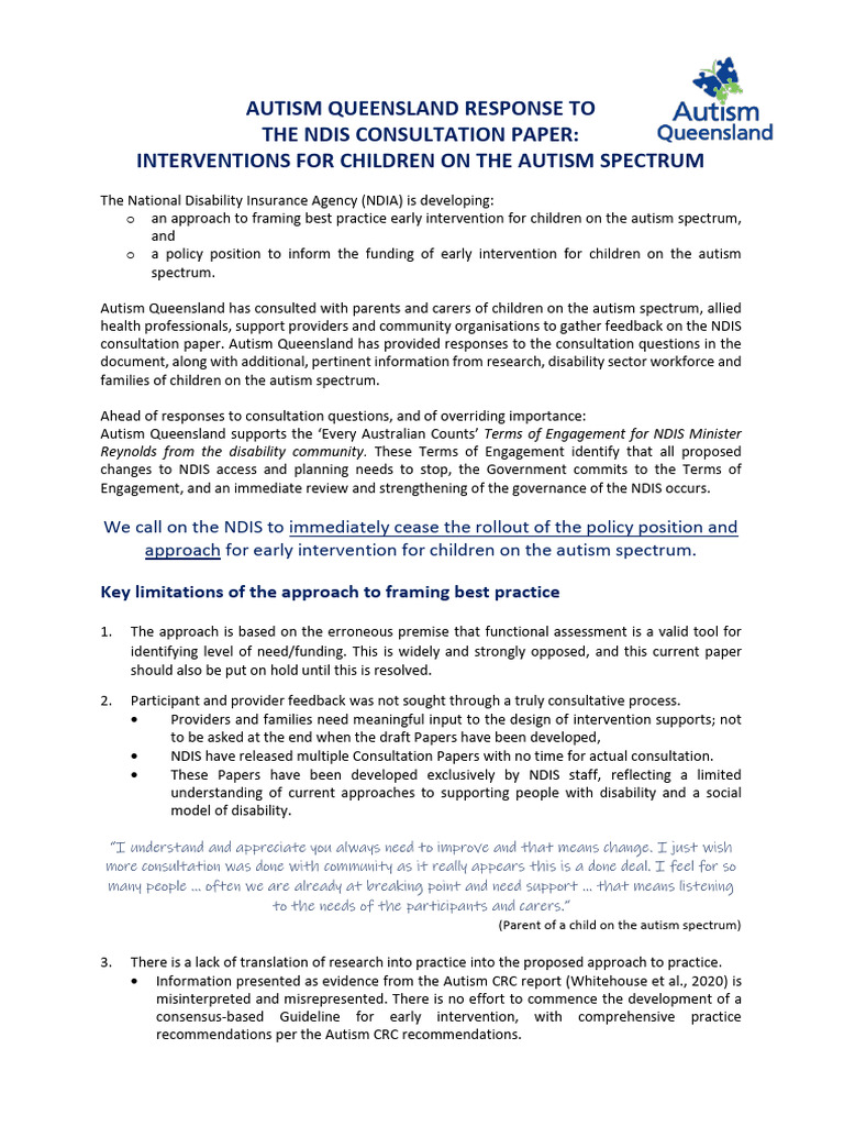 Autism Interventions - ASD | PDF | Autism Spectrum | Mental Disorder
