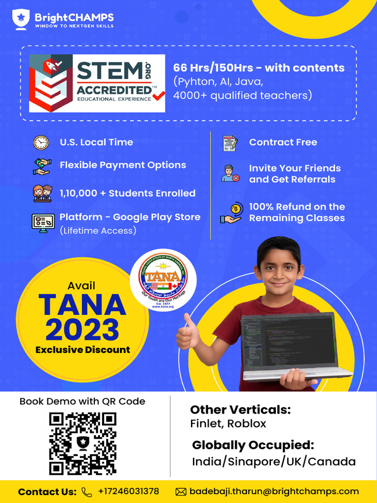 TANA EXCLUSIVE - Flyer - A5 - Opt2 | PDF | Python (Programming Language) | Java Script