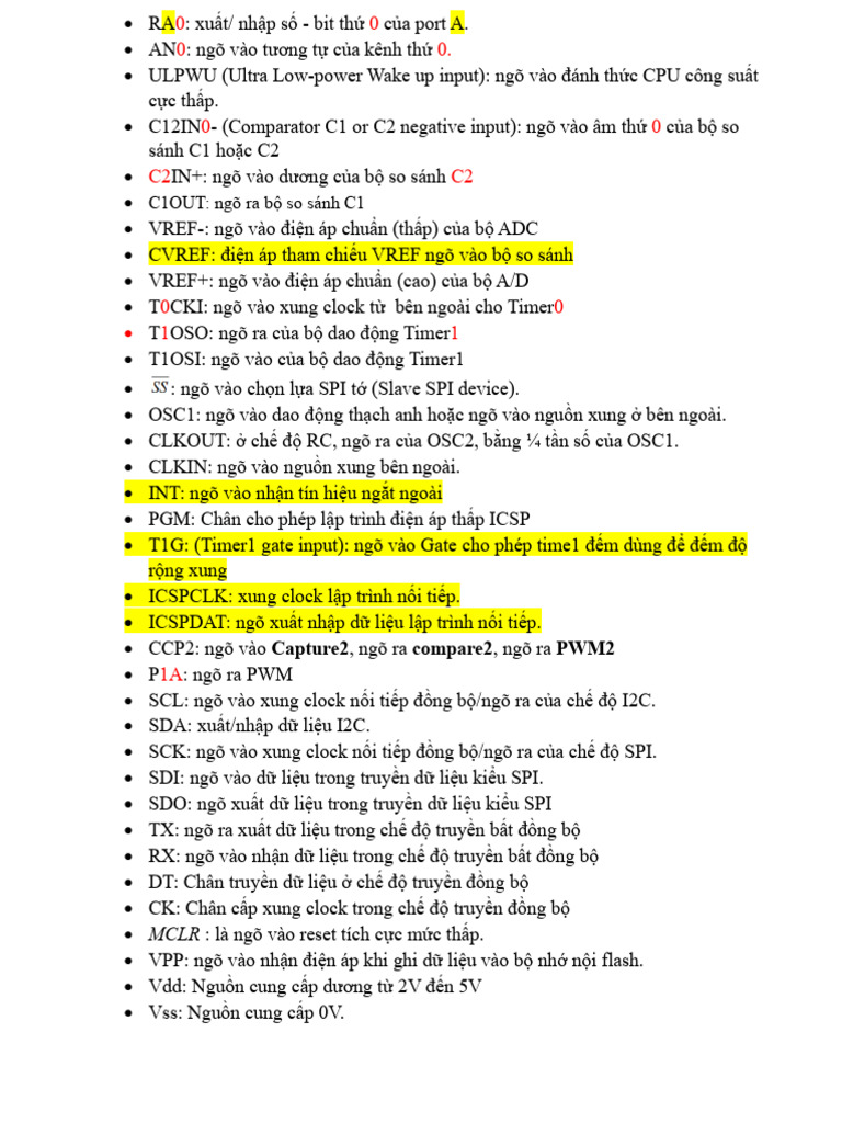 Chuc Nang Cac Chan VSL | PDF