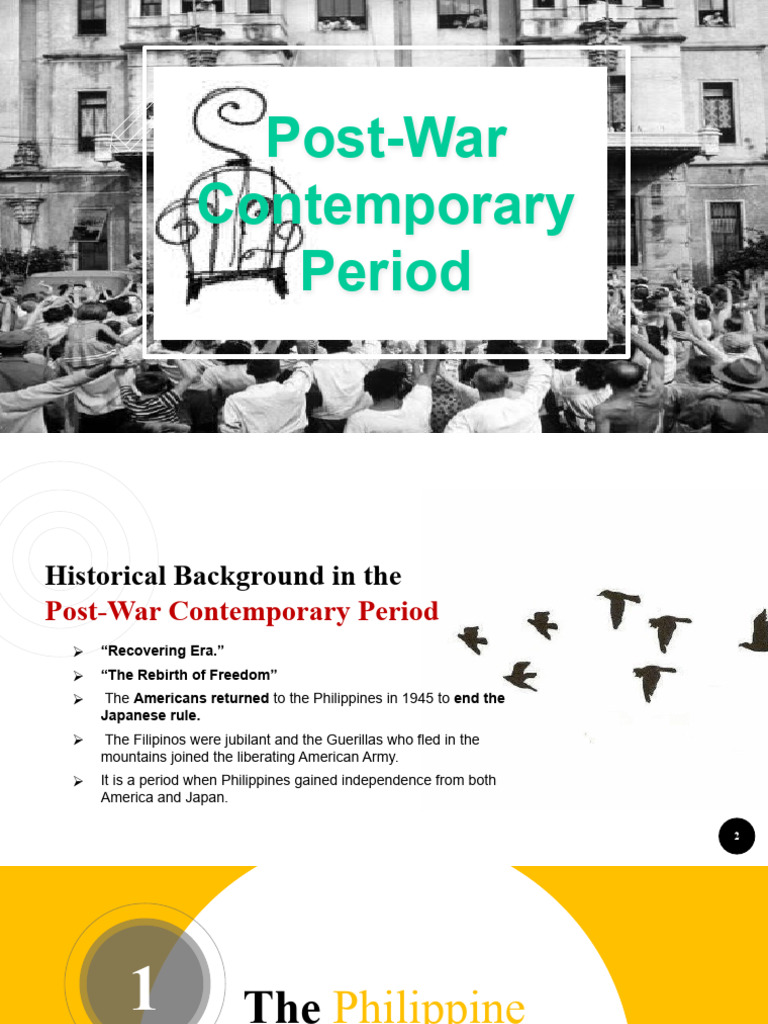Post-War Contemporary Literature in the Philippines | PDF | Philippines