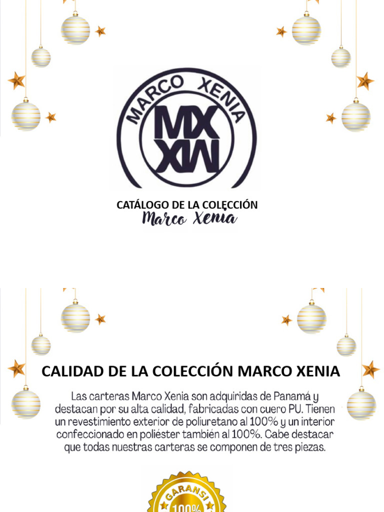 Catálogo 2024 de Marco Xenia | PDF