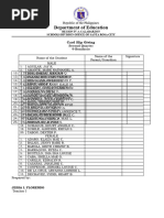 Masterlist Sy 2023-2024 | PDF | Art