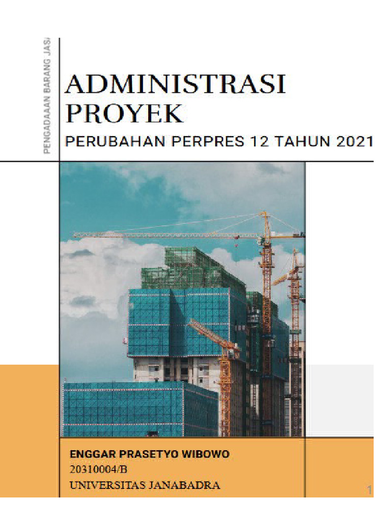 Administrasi Proyek | PDF