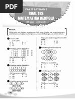 50 Soal Deret Angka untuk Latihan | PDF