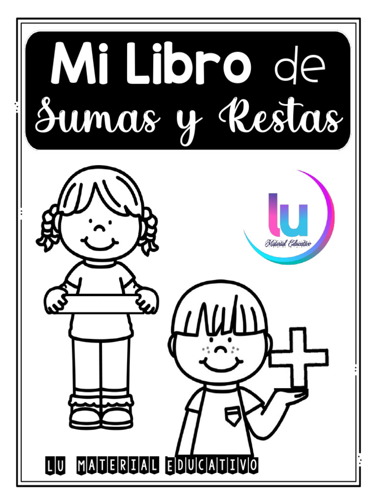 LU Material Educativo - Mi Libro de Sumas y Restas - Unlocked | PDF
