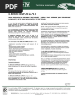 Vigogrease Data Sheet | PDF | Oils | Liquids