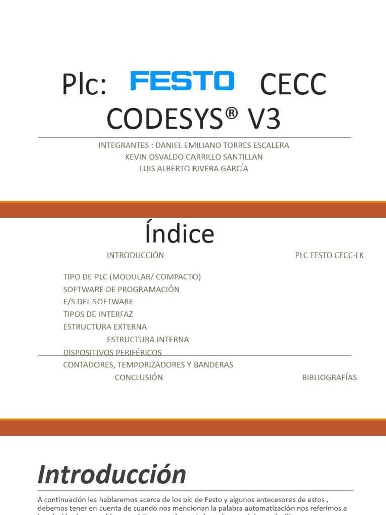 PLC Festo | PDF | Controlador lógico programable | Software