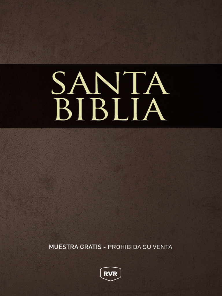 Sampler RVR Referencias | PDF | Adán y Eva | Contenido bíblico