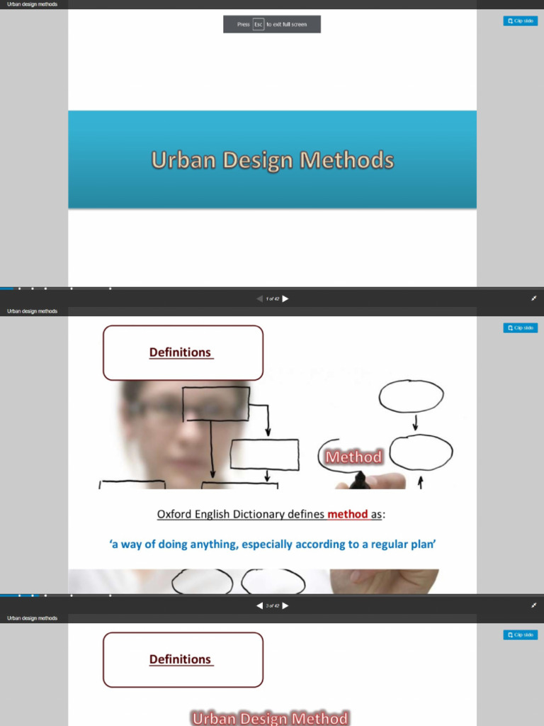 Urban Design Method | PDF