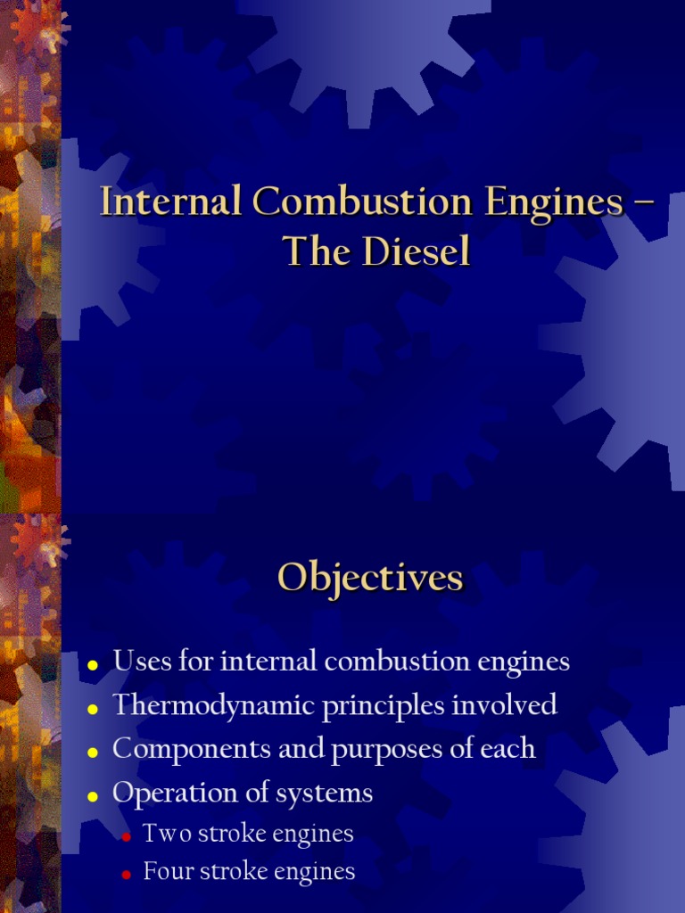 Lesson 08 - Diesel | PDF | Internal Combustion Engine | Diesel Engine