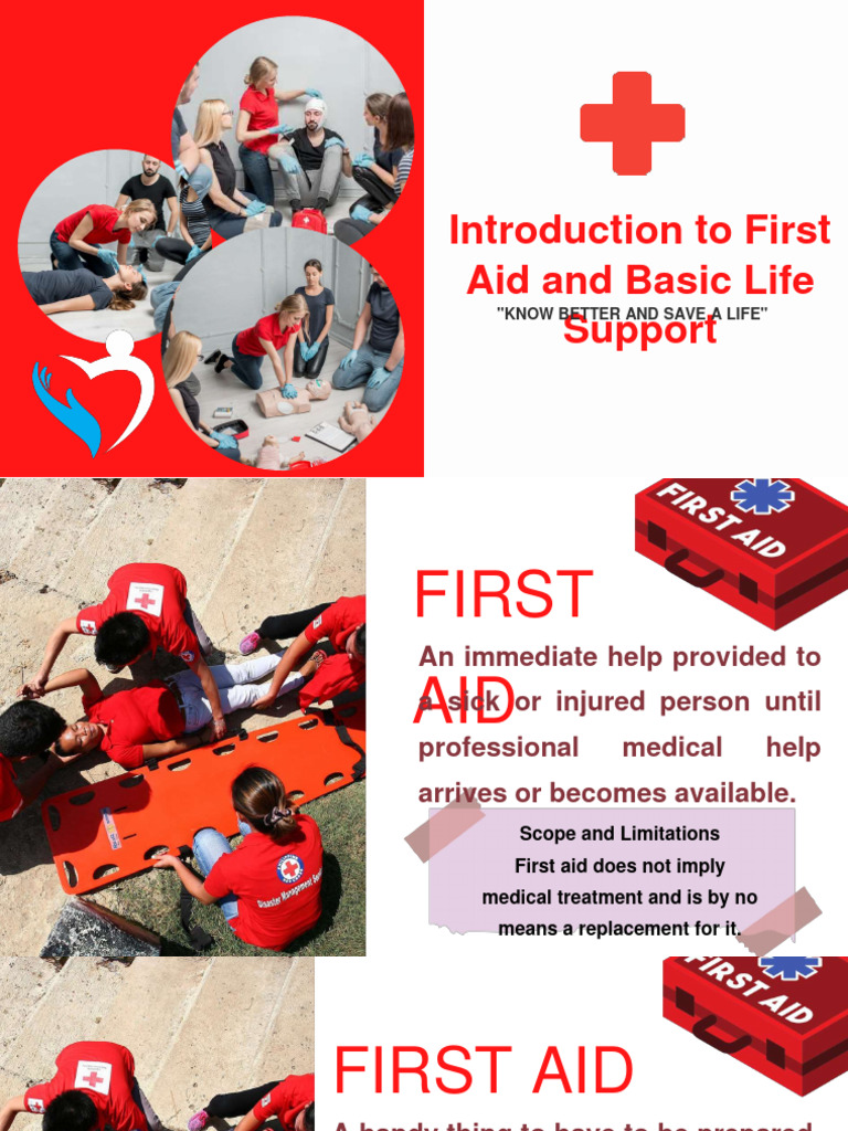 Introduction To First Aid and Basic Life Support Prof.M.villanueva ...
