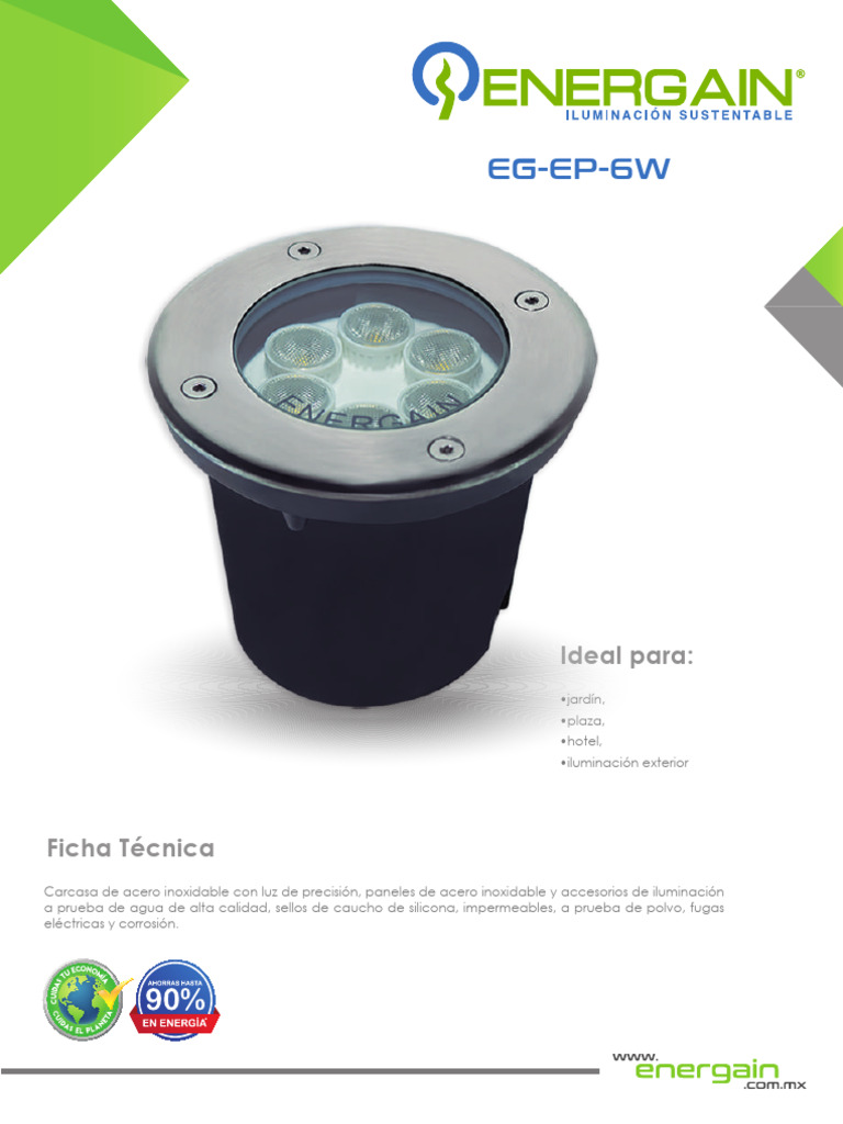EG-EP-6W: Ideal para | PDF