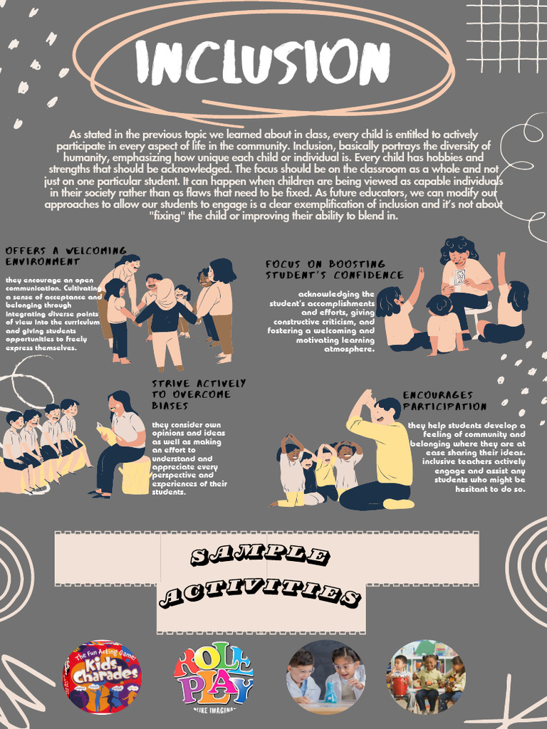 Infographics Inclusive Education | PDF | Cognitive Science ...