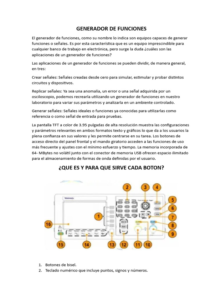 Generador de Funciones | PDF