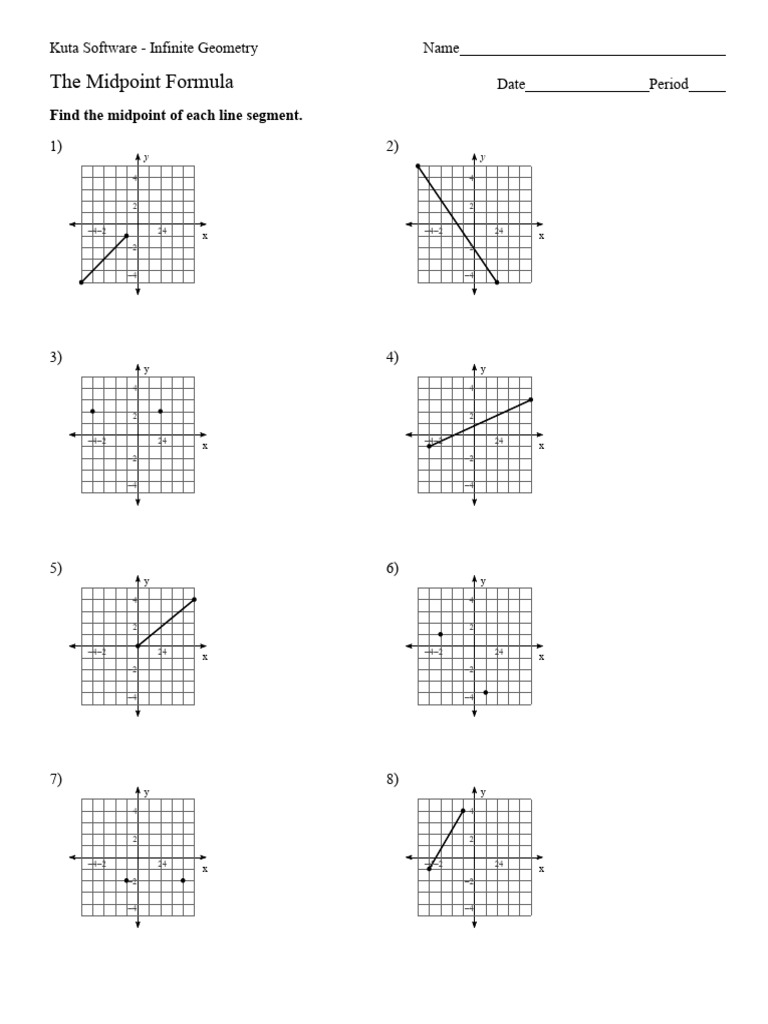 3 The Midpoint Formula | PDF | Analytic Geometry | Mathematics