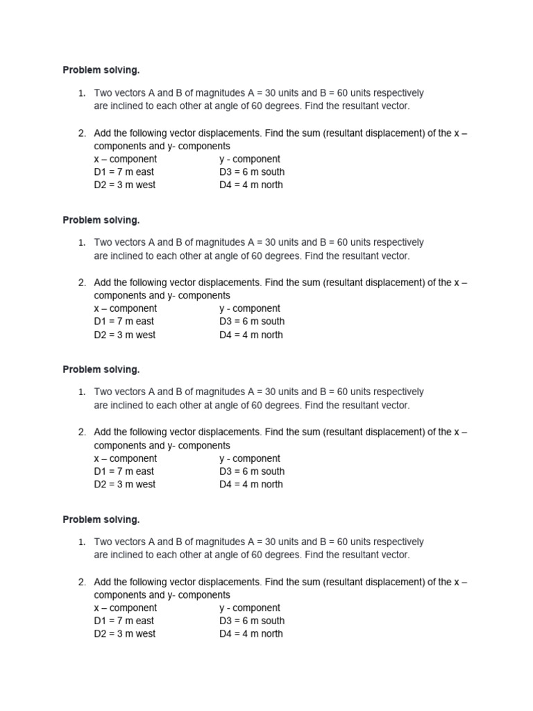 Problem Solving Physics | PDF