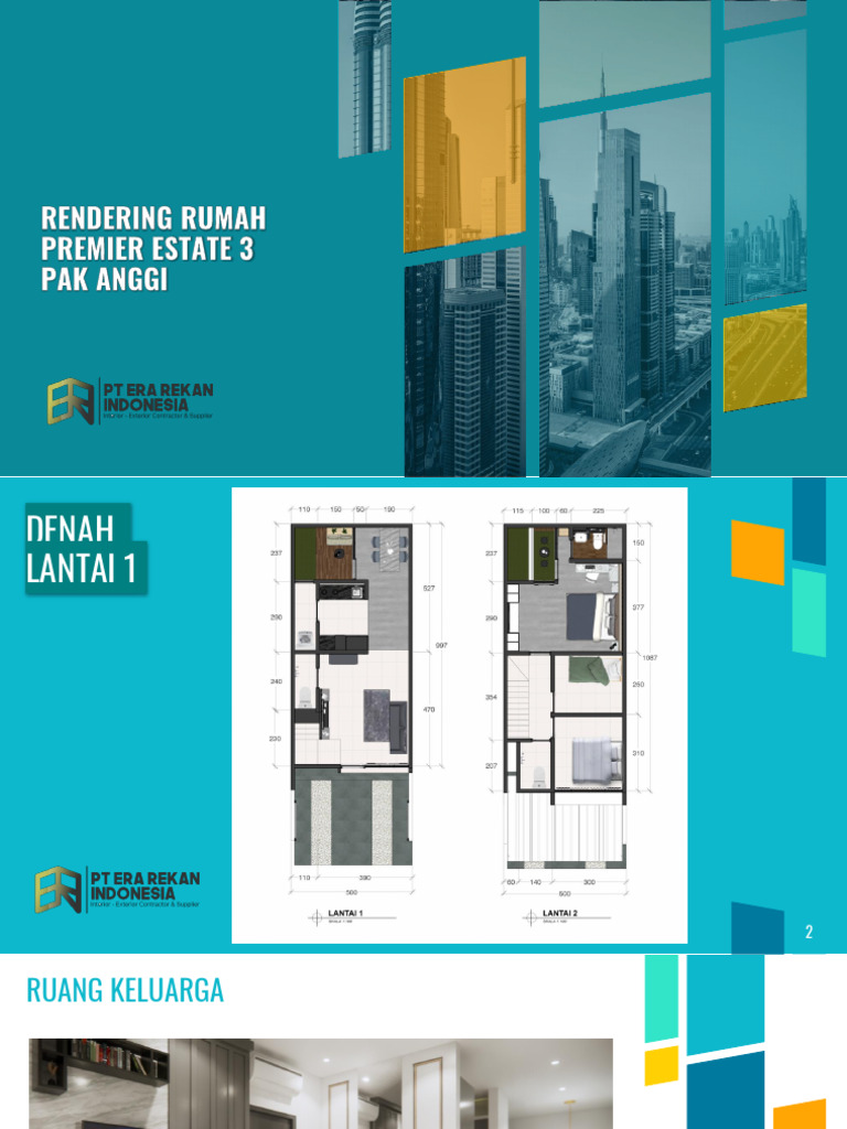 Preview 3D Models Rendering - Renovasi Rumah Mas Kisah | PDF