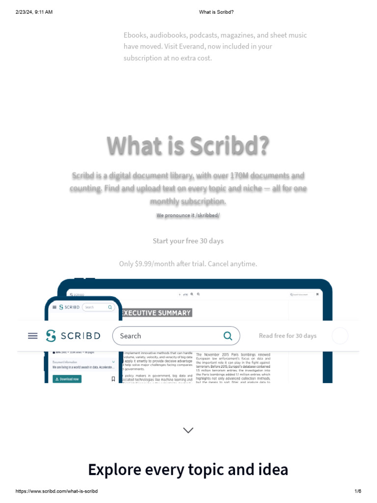What Is Dahs | Download Free PDF | Scribd | Mobile App
