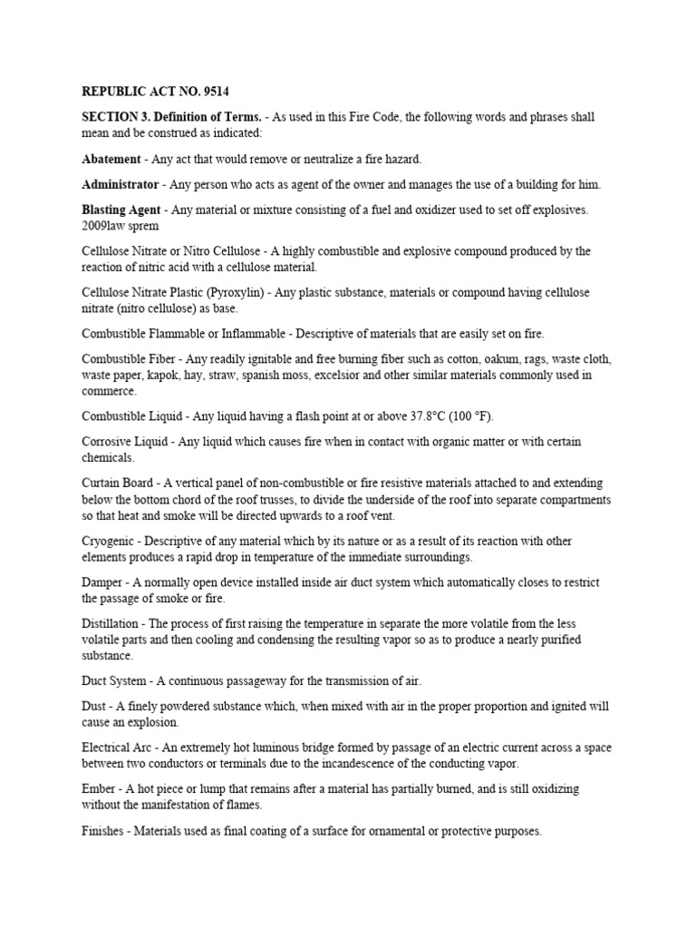 Republic Acts | PDF | Fires | Telecommunications