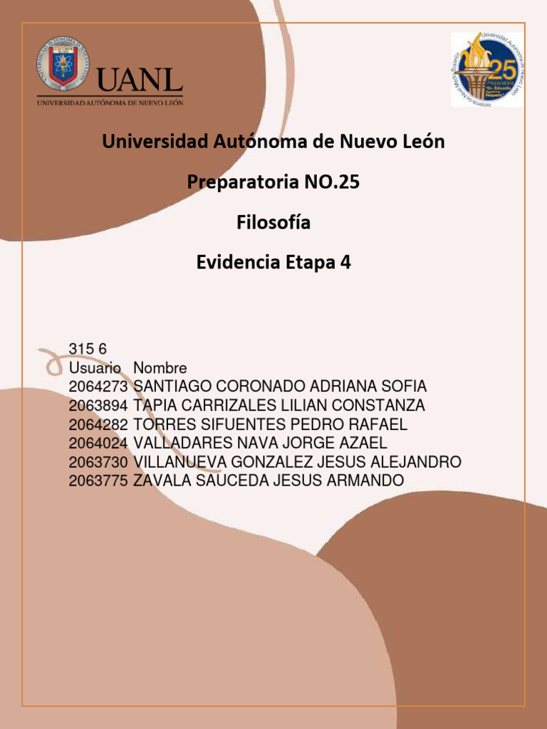 Equipo6 EV4 Filosofía | PDF | Metafísica | Conocimiento