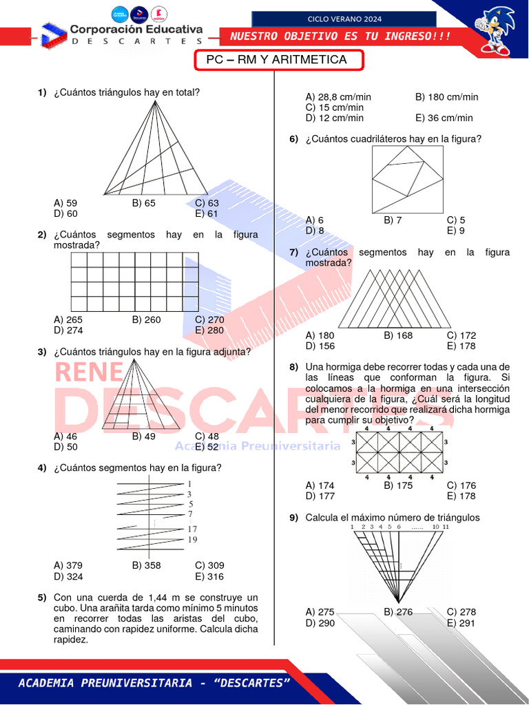 Practica de Aritmetica y RM - 2024 | PDF