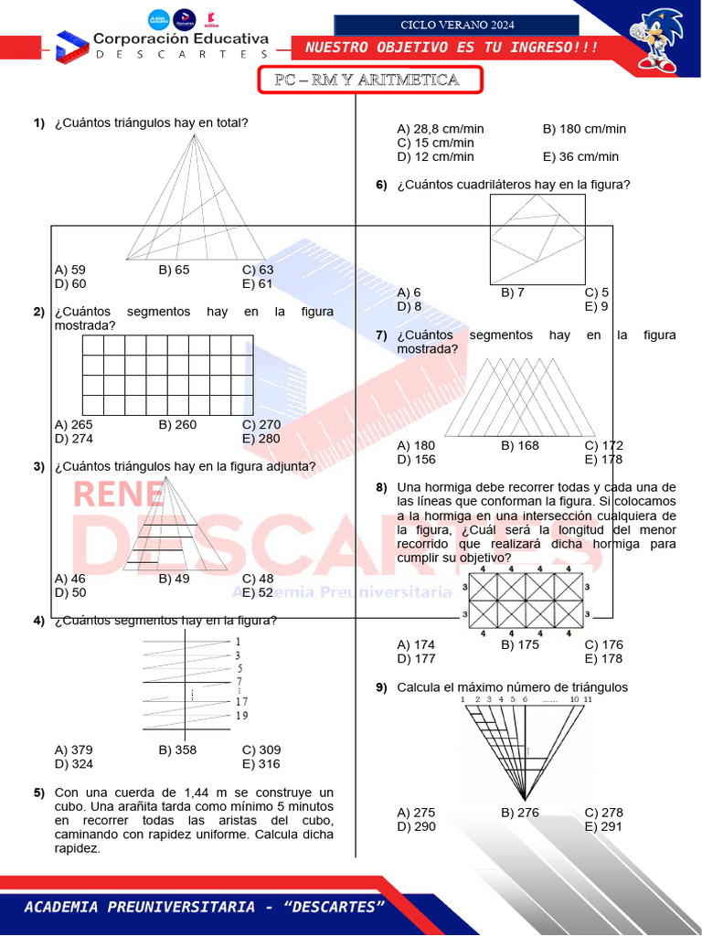Practica de Aritmetica y RM - 2024 | PDF