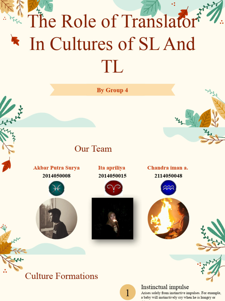 Intercultural Translation - The Role of Translator | PDF | Translations ...