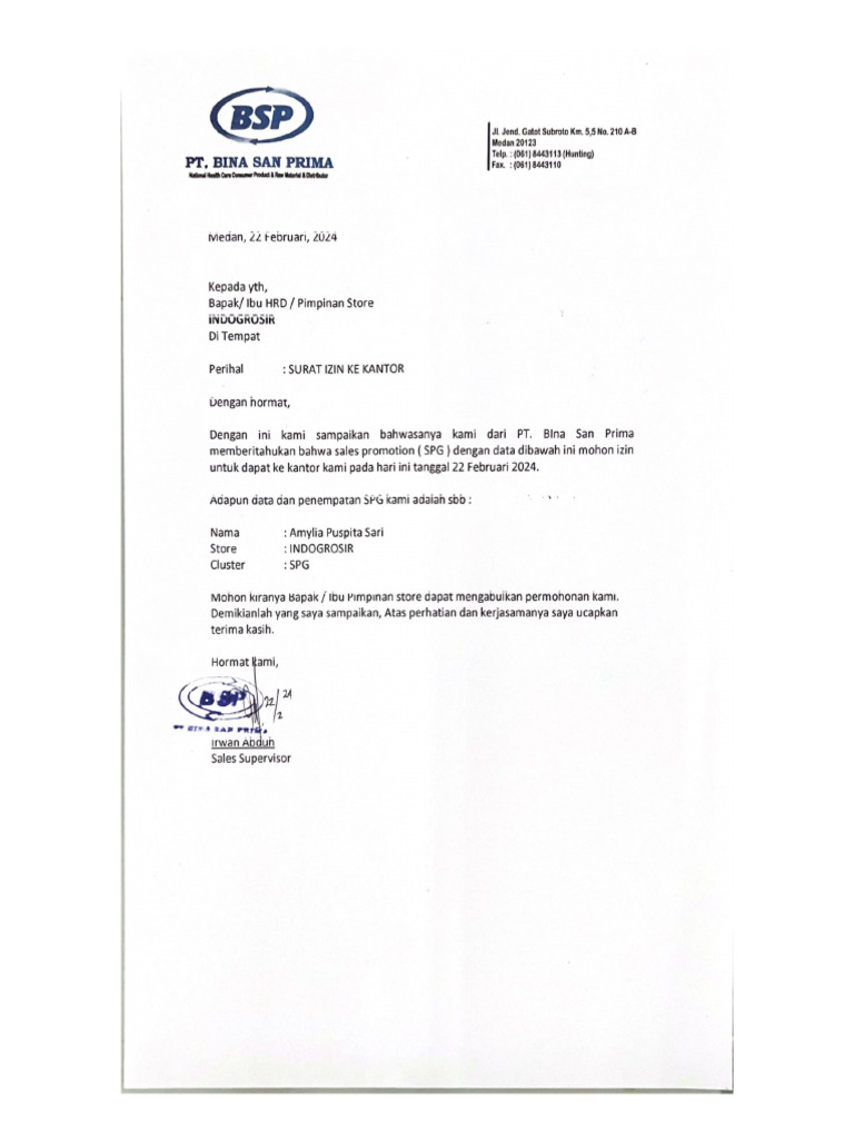 Pt. Bina San Prima | PDF