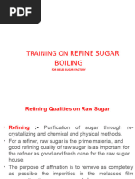 Refined Sugar Making Process | PDF | Brown Sugar | Sugarcane