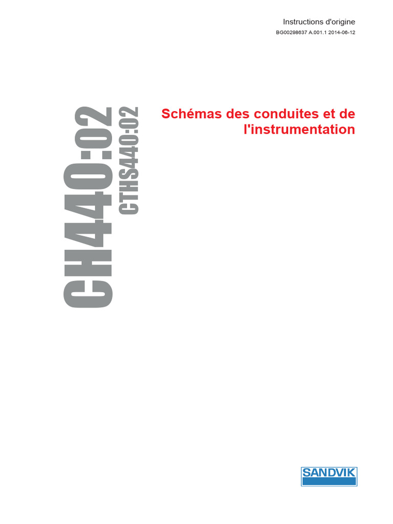 CH440-02 Piping and Instrumentation Diagrams-BG00298637-001-1-fr | PDF