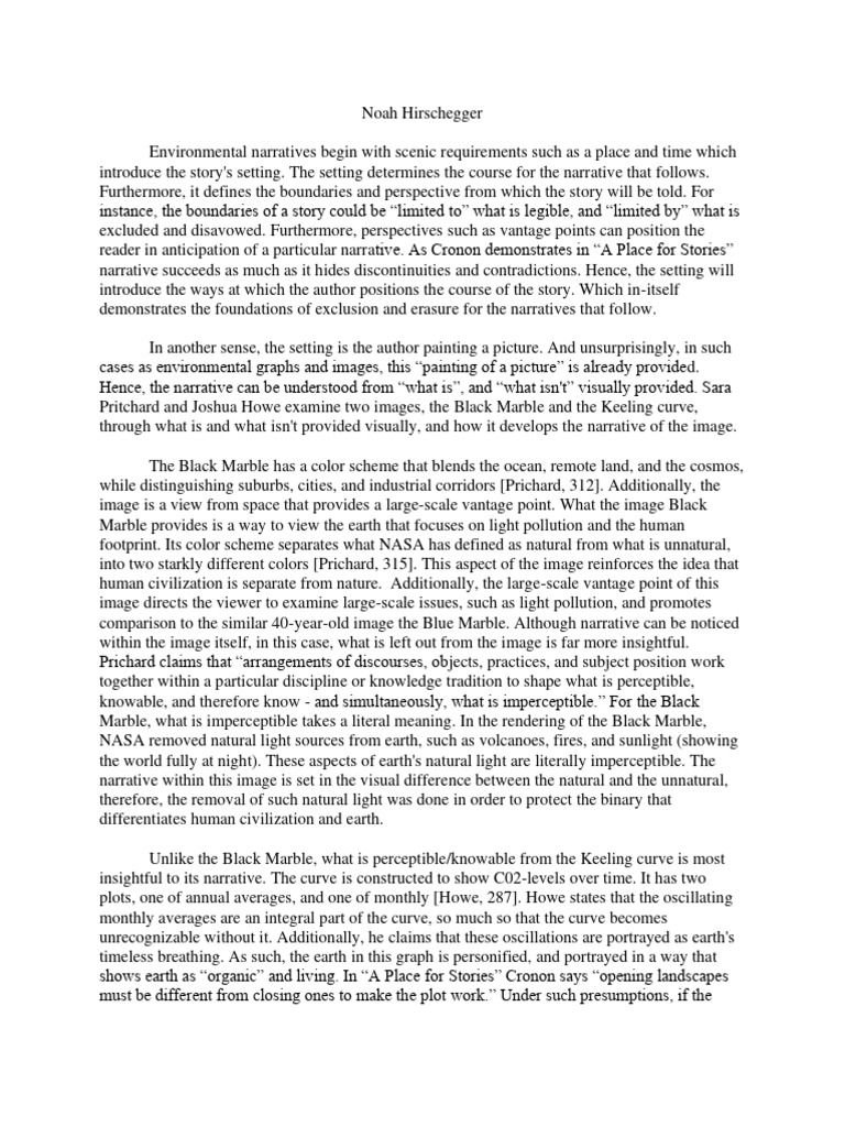 Environmental Narratives Explored | PDF | Narrative