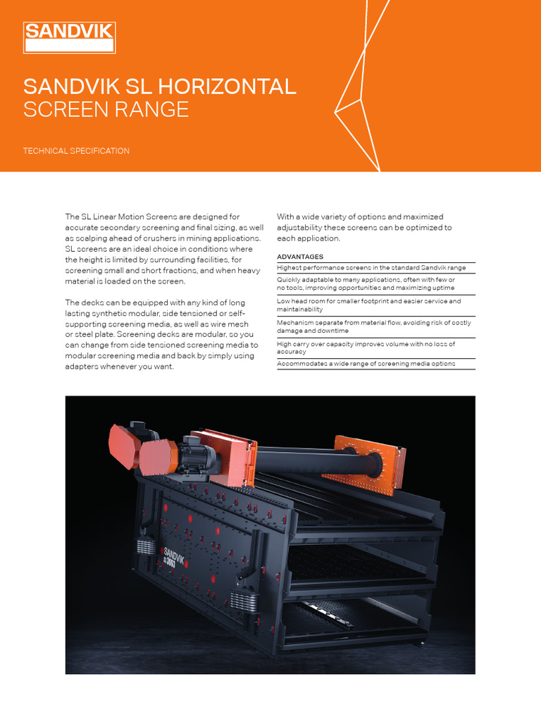 SL Horizontal Screens | PDF