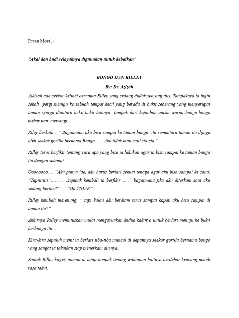 Bongo Dan Rilley | PDF