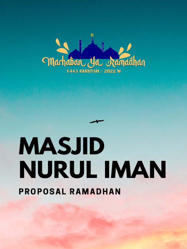 Contoh Proposal Kegiatan Masjid | PDF