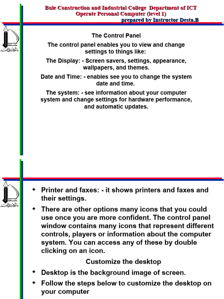 Operate Personale | PDF | Icon (Computing) | Window (Computing)