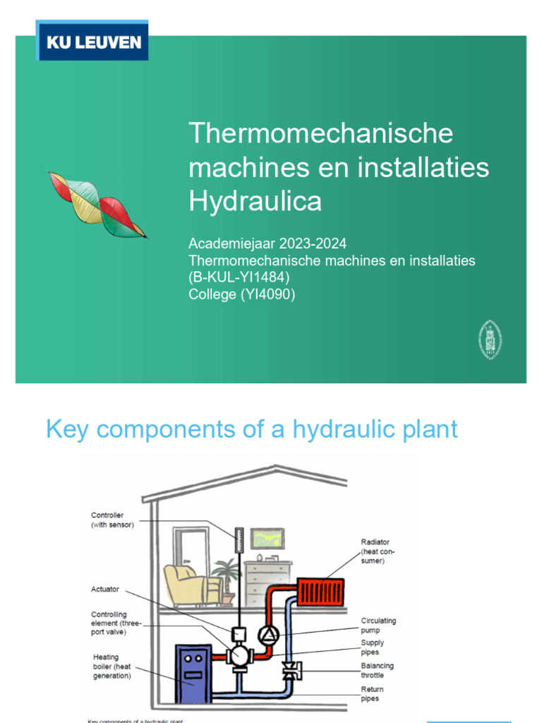 5 TMM&I-Hydraulica | PDF | Home Appliance | Building Engineering
