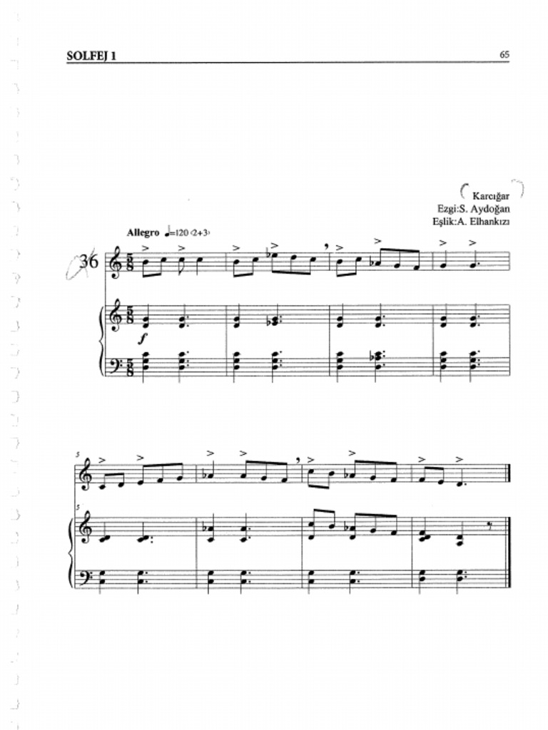 Modal 1 Solfej | PDF