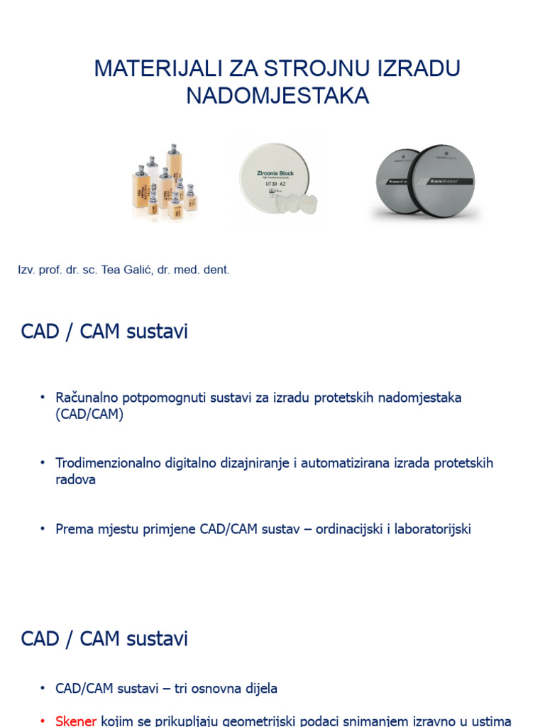 Materijali Za Strojnu Izradu - 2024 | PDF