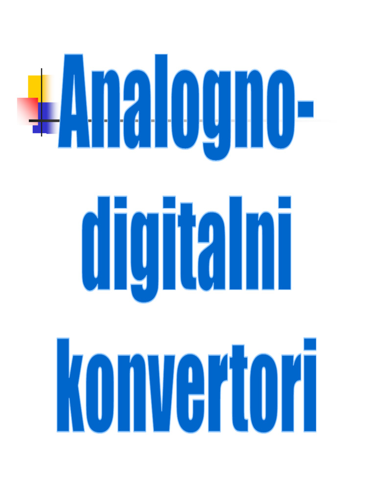Analogno - Digitalni Konvertori | PDF