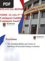 Mfrs 137 Provisions, Contingent Liability & Contingent Assets PDF | PDF ...