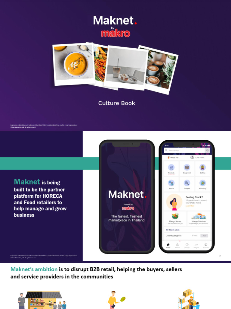 Maknet Culture Book | PDF | Supply Chain | Retail
