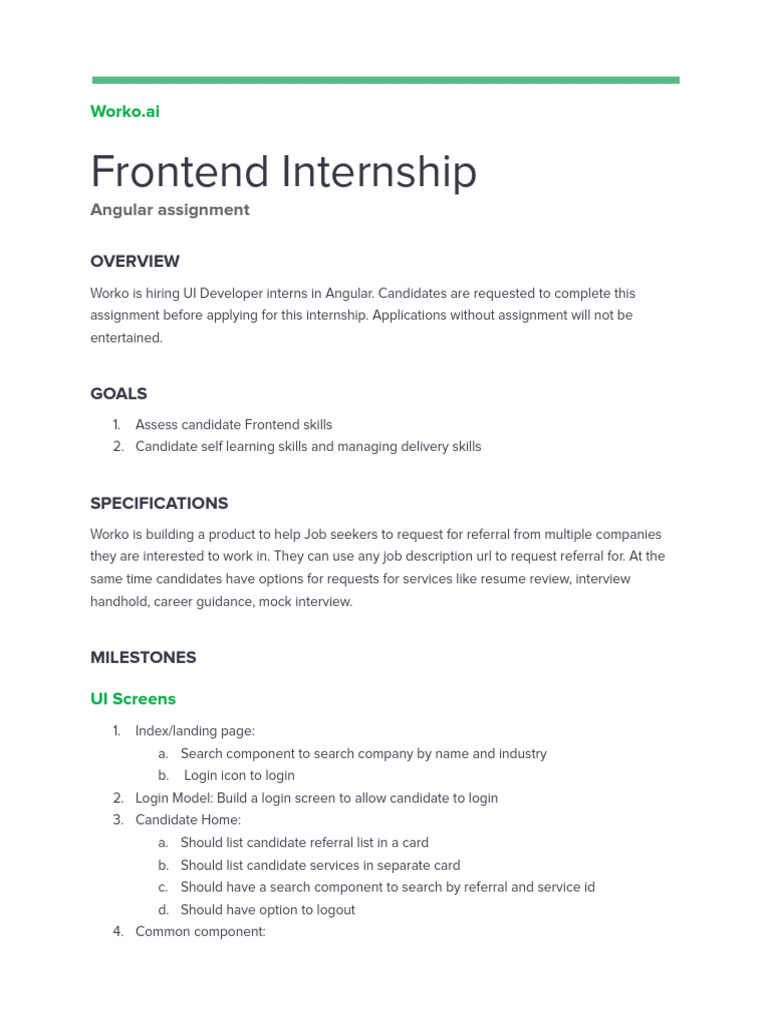 Angular Assignment | PDF | Business | Computers Angular Assignment | PDF | Business | Computers