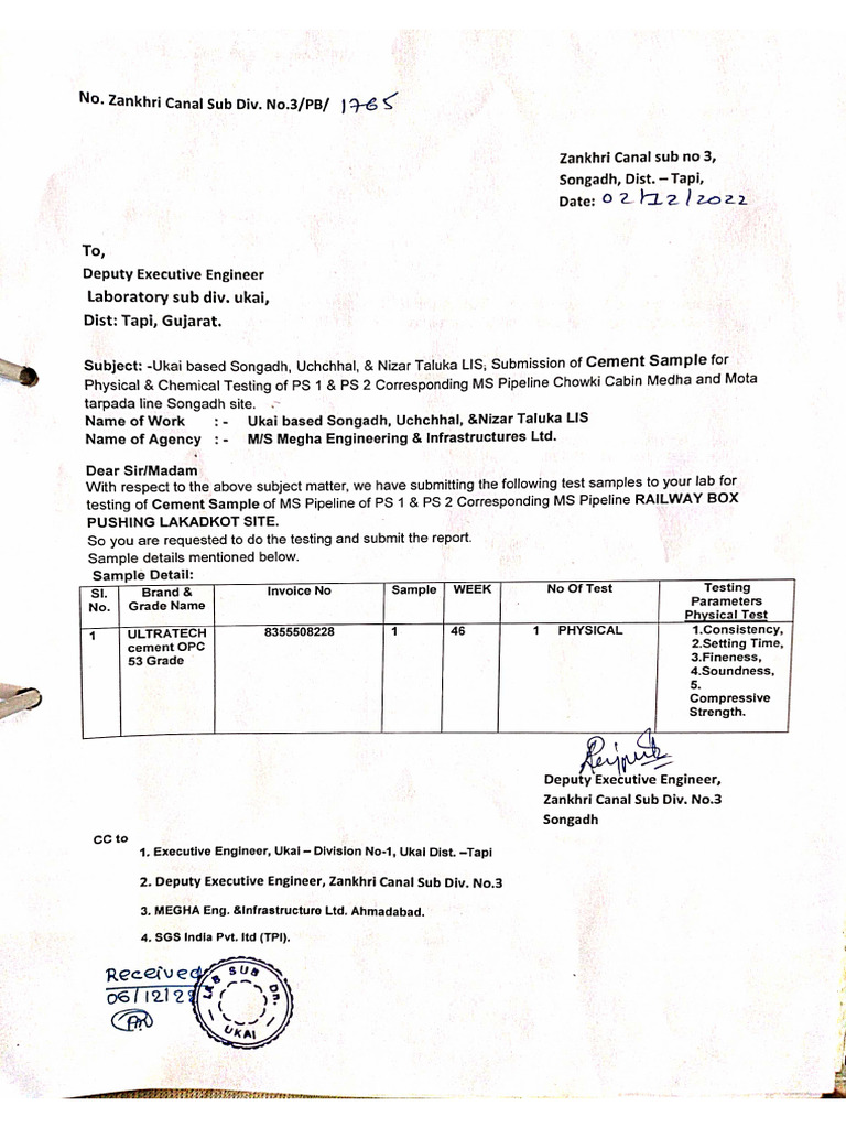 Material Test Reports Railway Box Pushing | PDF