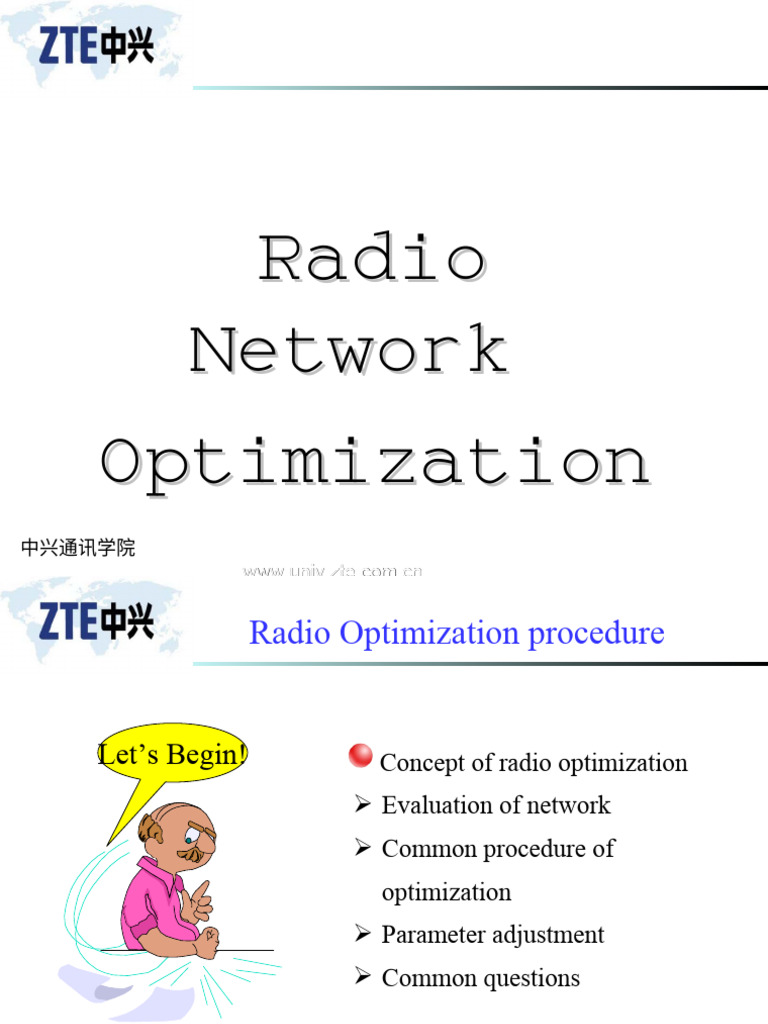 05) Radio Network Optimization | PDF | Radio | Antenna (Radio)