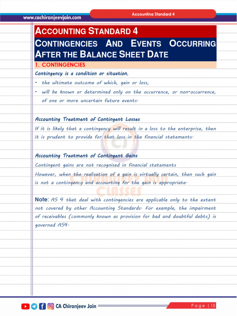 As 4 | PDF | Going Concern | Balance Sheet