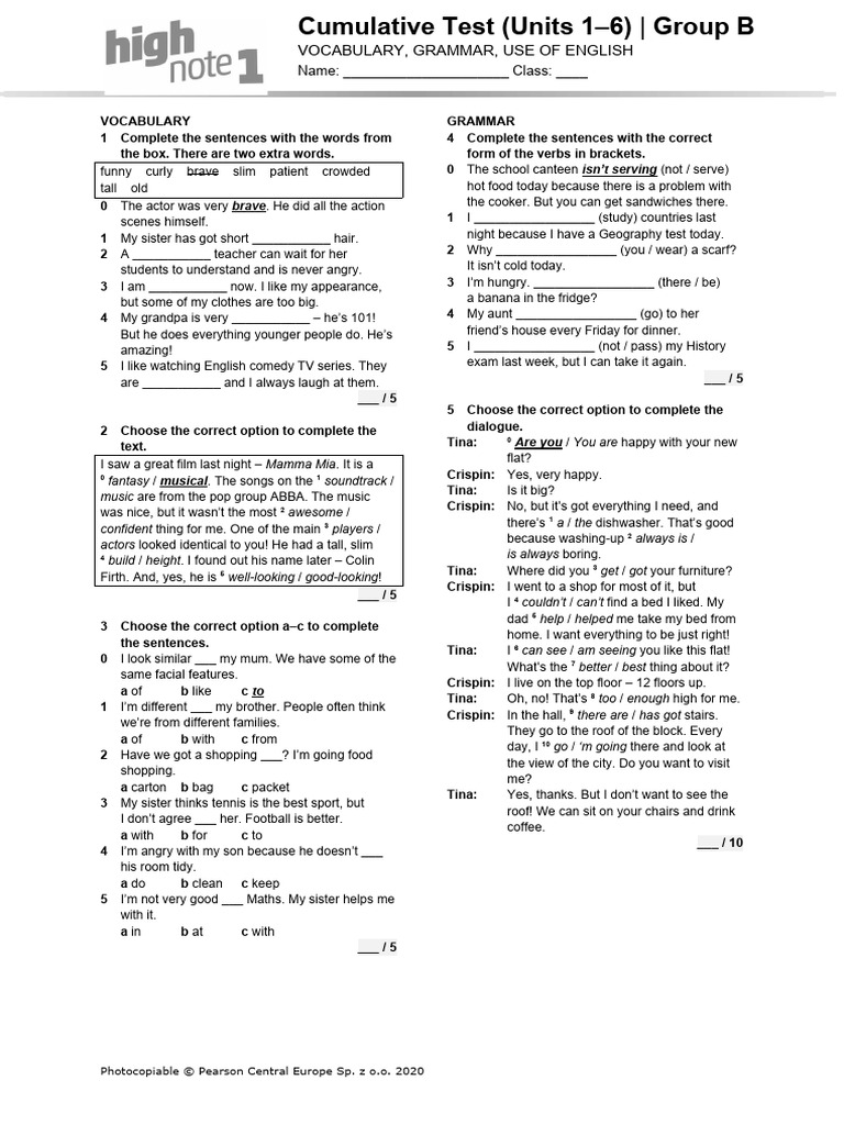 English Language Test Prep | PDF