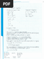 p1 Formula Sheet | PDF | Area | Trigonometric Functions